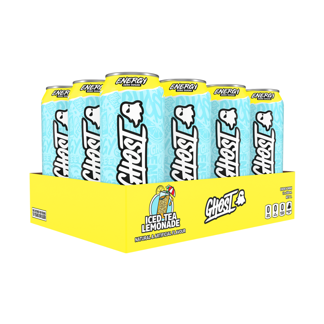 Iced Tea Lemonade GHOST Energy Carton – Gamer Fuel