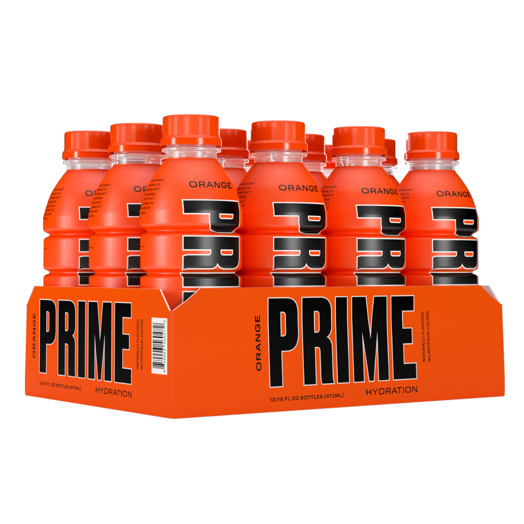 Orange Prime Hydration Drink – Gamer Fuel