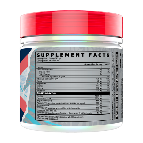 Kiwi Strawberry GHOST Hydration Tub – Gamer Fuel